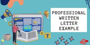 Professional Letter Writing Format Example and Writing Tips